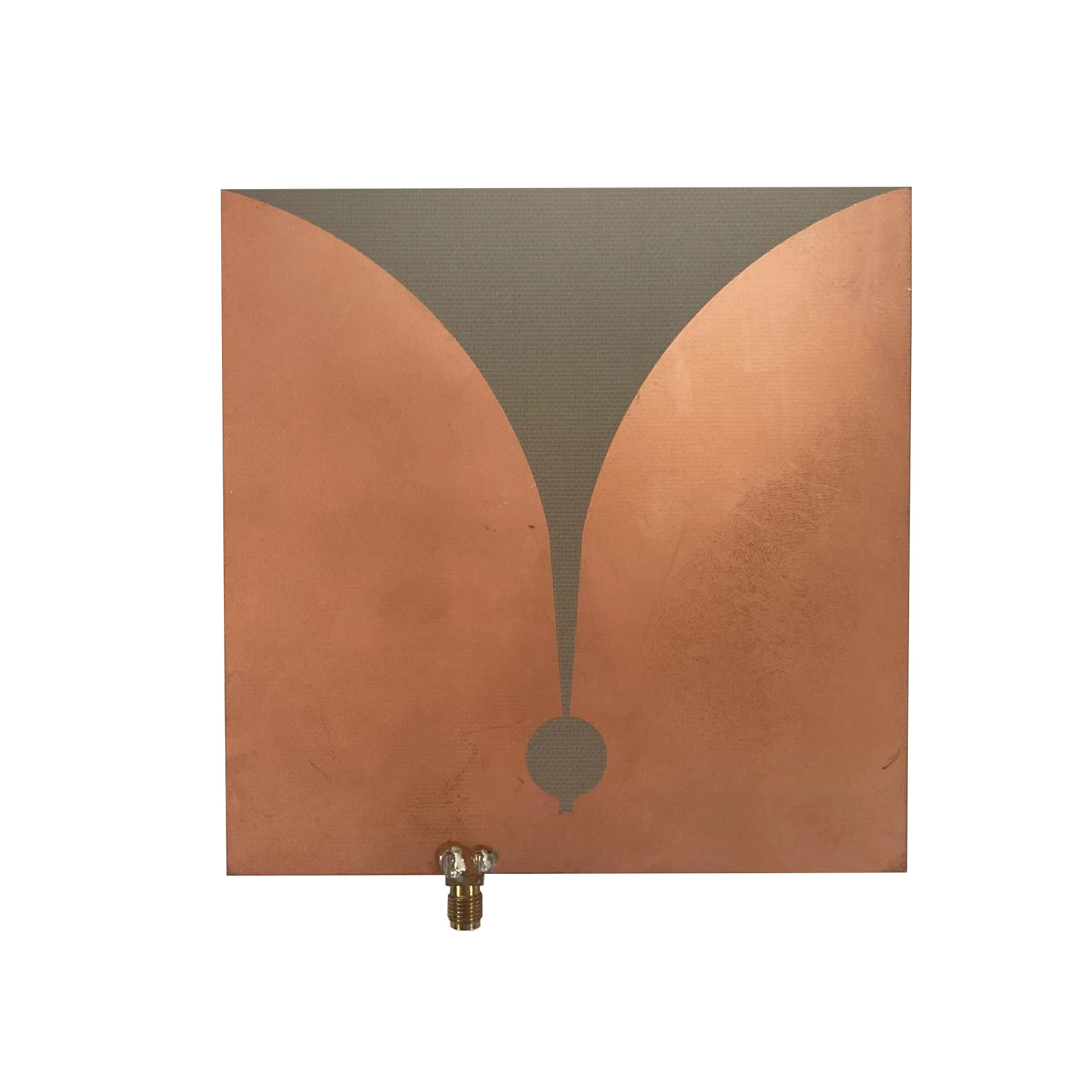 UWB PCB Outdoor Directional Antenna 600MHz-10GHz 9dBi 120x120x1